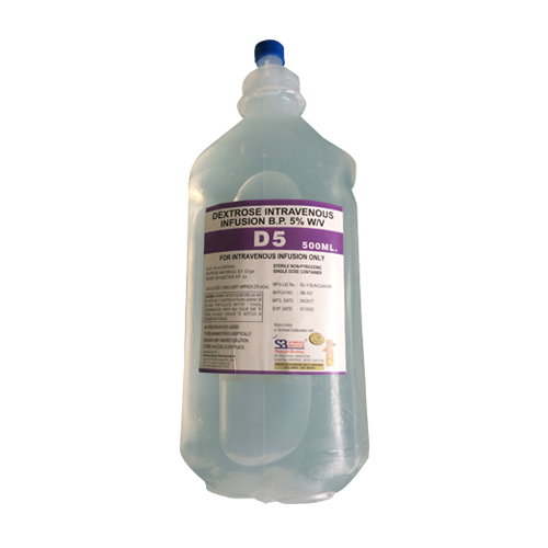 NIR-5D Dextrose in Water 5g / 100mL (5.0%) Solution for IV Infusion ...